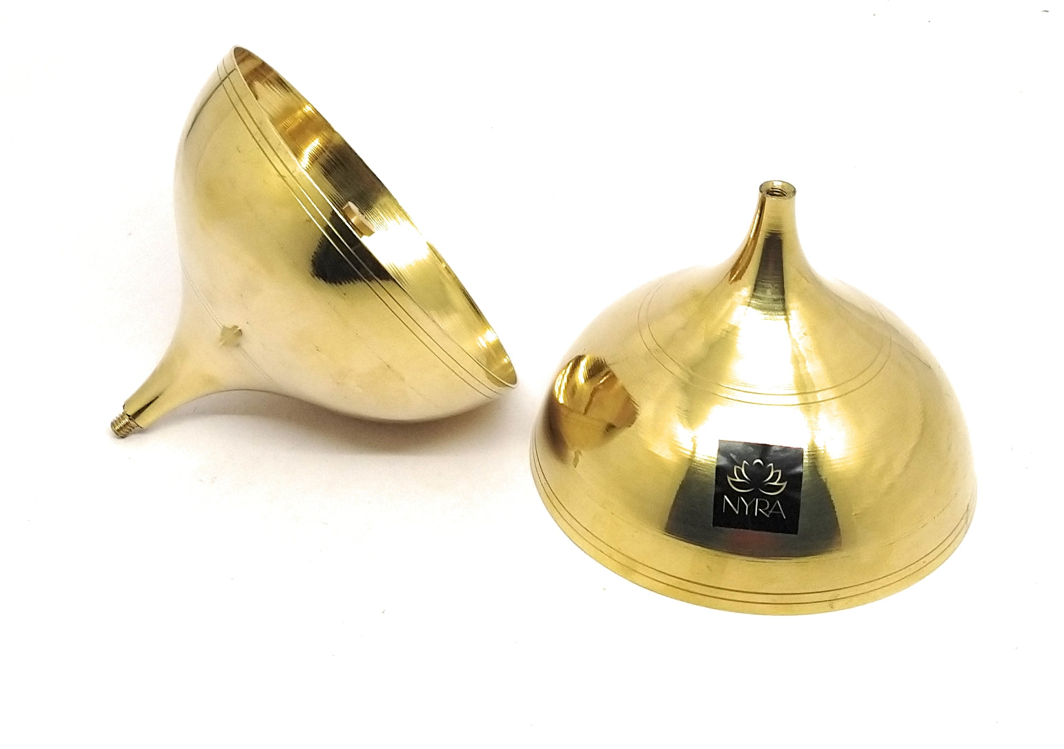 Nyra® Handicraft Brass/Peetal Diya for Puja/Akhand Jyot Diya/Heavy Bas ...