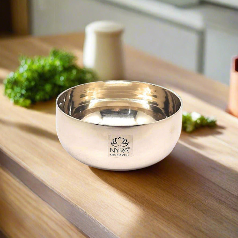 Traditional Bronze Kansa Bowls Set - 5 Sizes Available – Nyra® Kitchenware