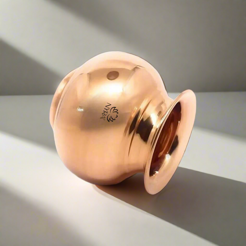 Premium Copper Lota | Tamba Kalash - 4 Sizes, Health Benefits – Nyra ...