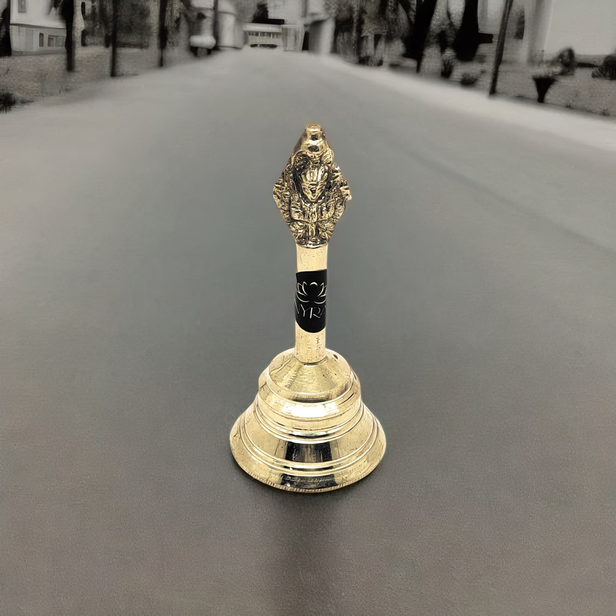 Nyra® Pure Brass/Peetal Pooja Mandir Bell/Ghanti – Nyra® Kitchenware