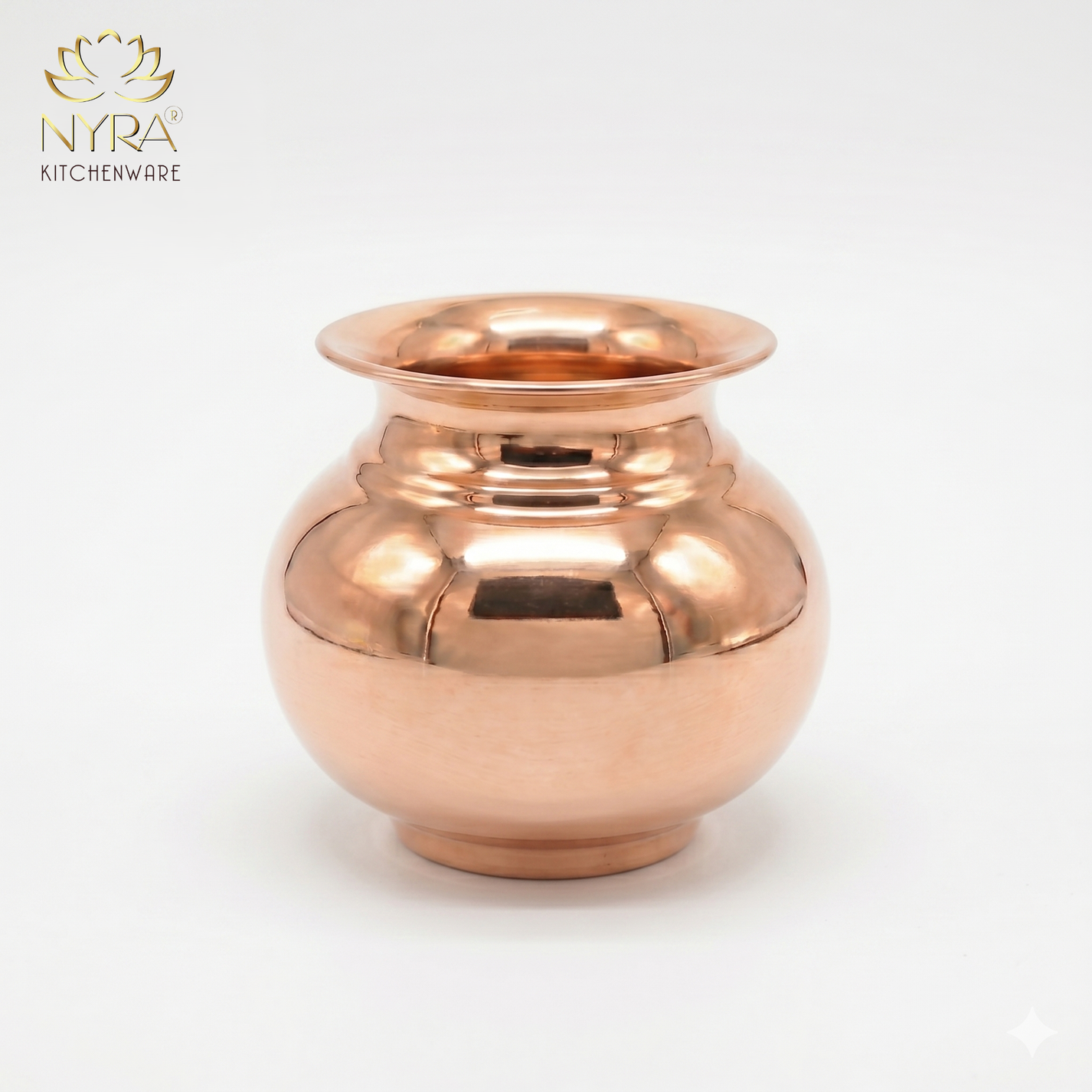 Premium Copper Lota | Tamba Kalash - 4 Sizes, Health Benefits – Nyra ...